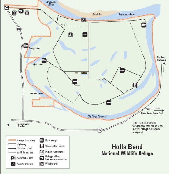 Holla Bend National Wild Life Refuge Map – Greg Disch Photography